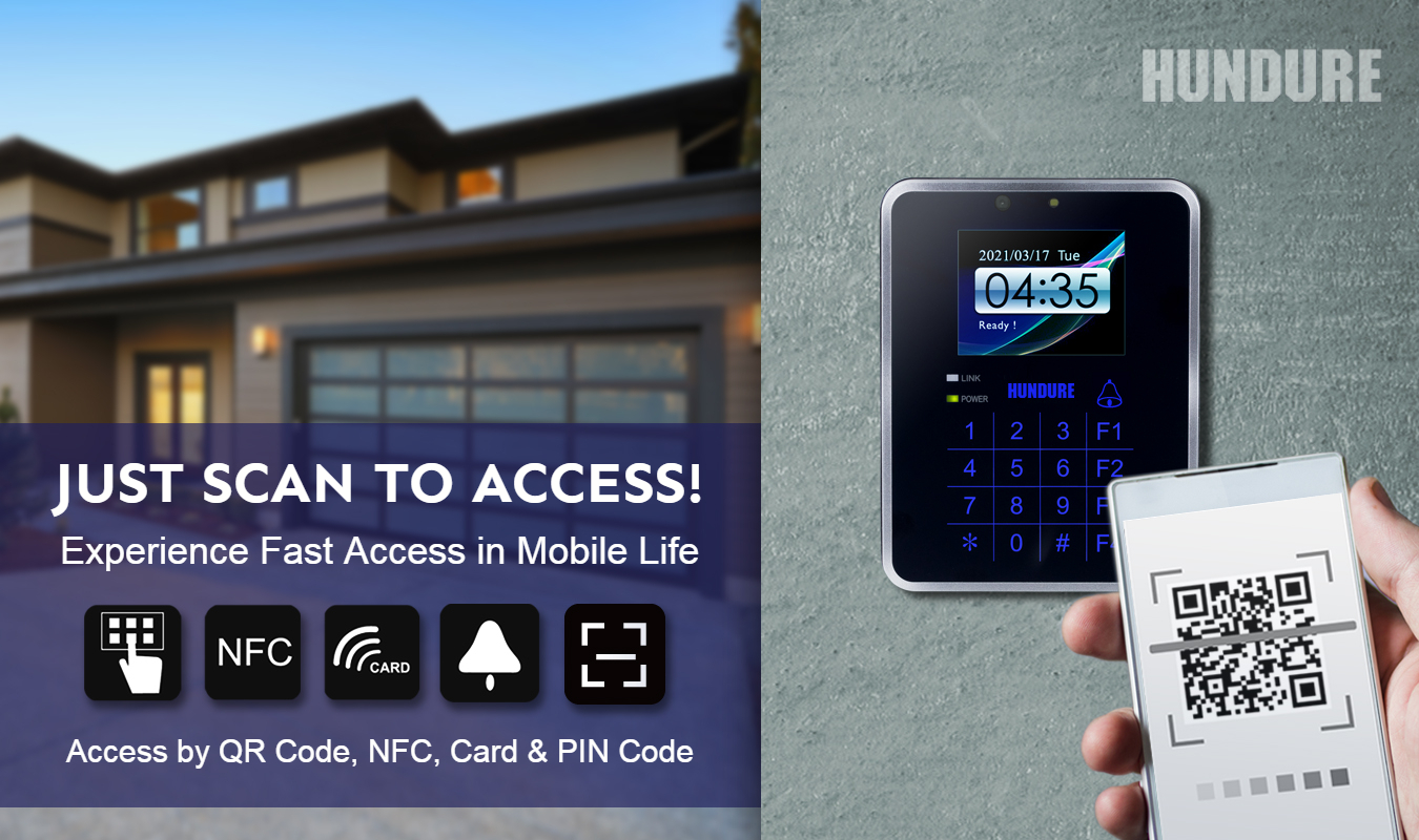 Hundure QR Code Based Access Control Solution –RAC-971QM Access ...