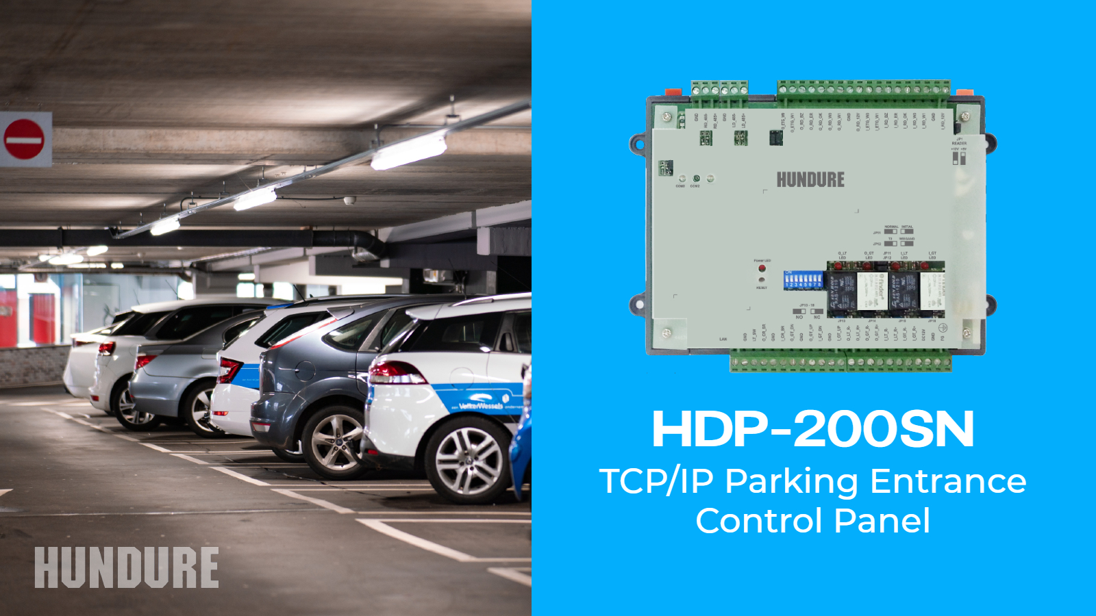 Hundure's HDP-200SN Parking Entrance Control Panel - Hundure Technology ...